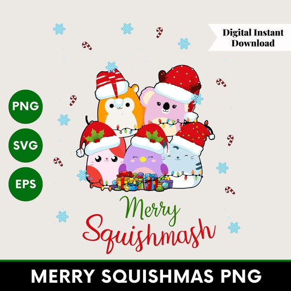 Squishmallow Clipart - Etsy