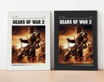 Gears of War Poster - Etsy