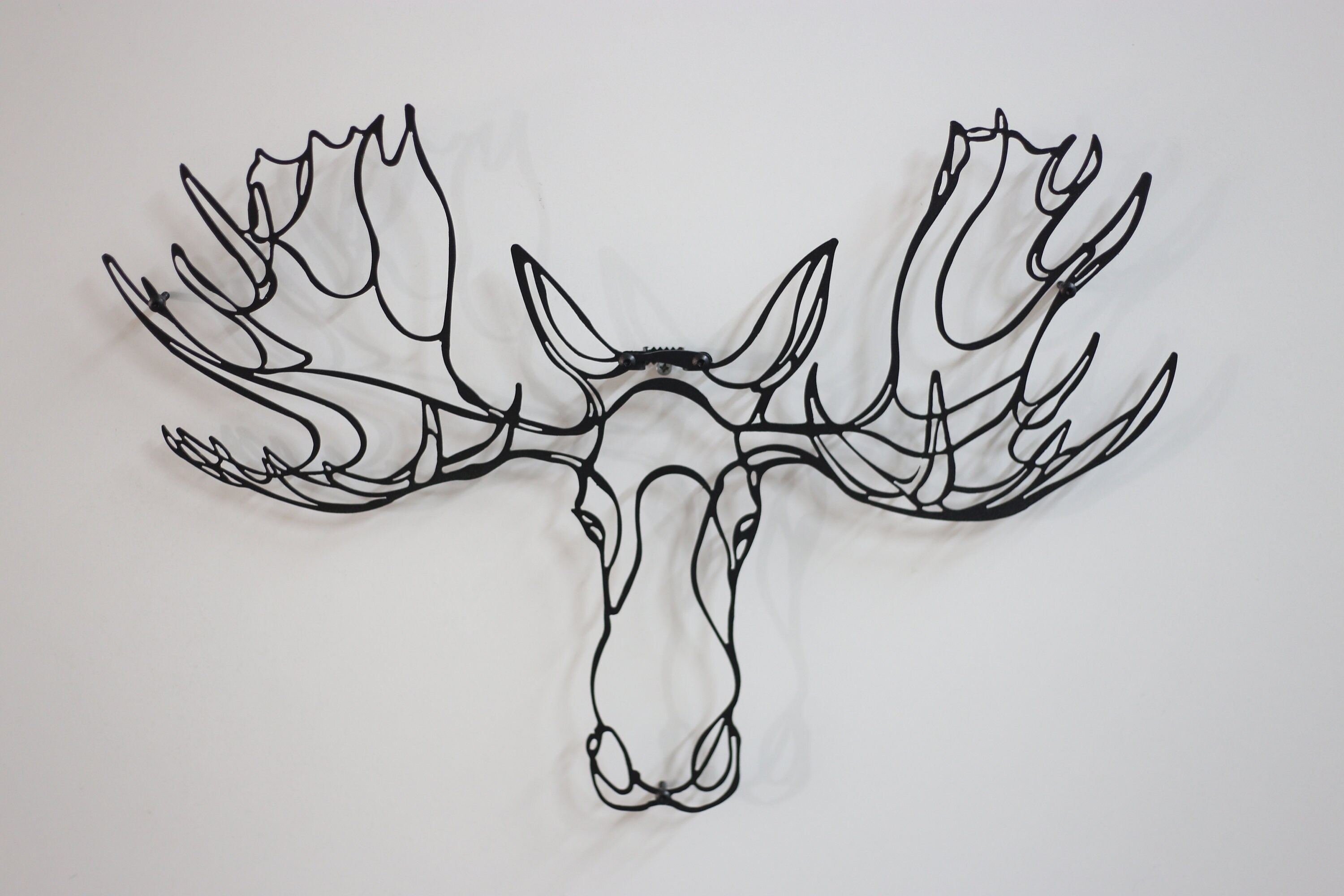 Geometric Moose Head