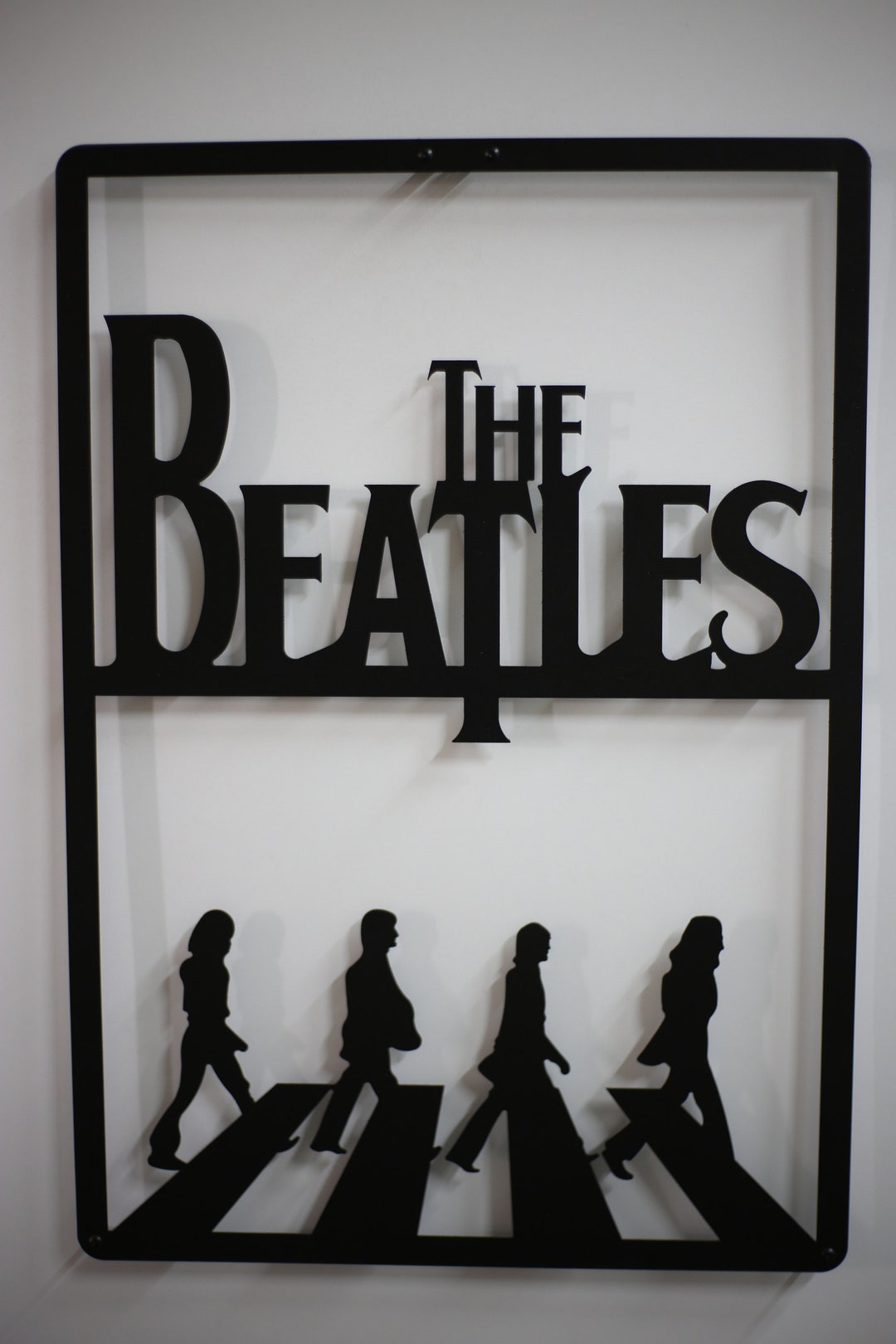 The Beatles Metal Wall Decor , Music Wall Accecuary, Mancave Decor ...