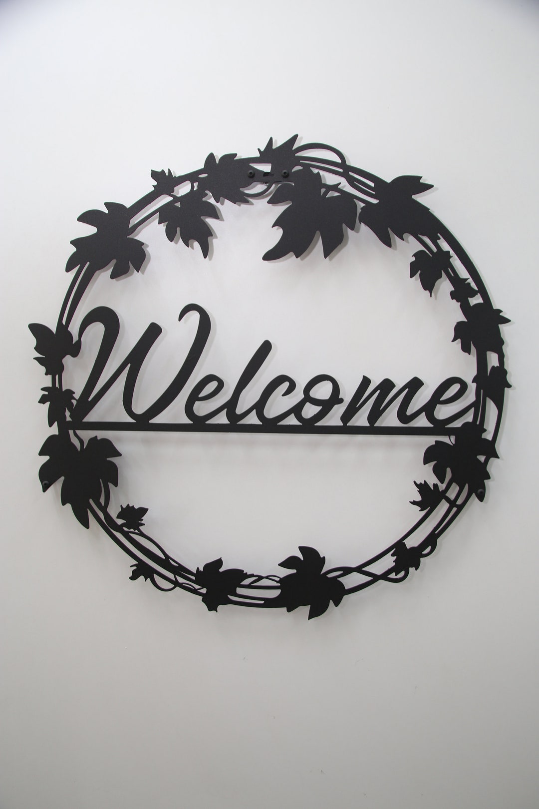 Welcome Metal Word Art Word Art Indoor Outdoor Welcome Metal Sign Metal ...