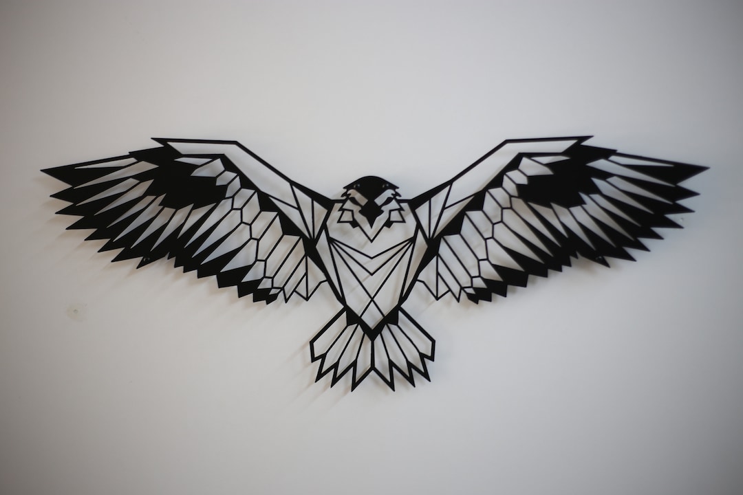 Large Metal Eagle Wall Art, Metal Wall Decor, Living Room Wall Art ...