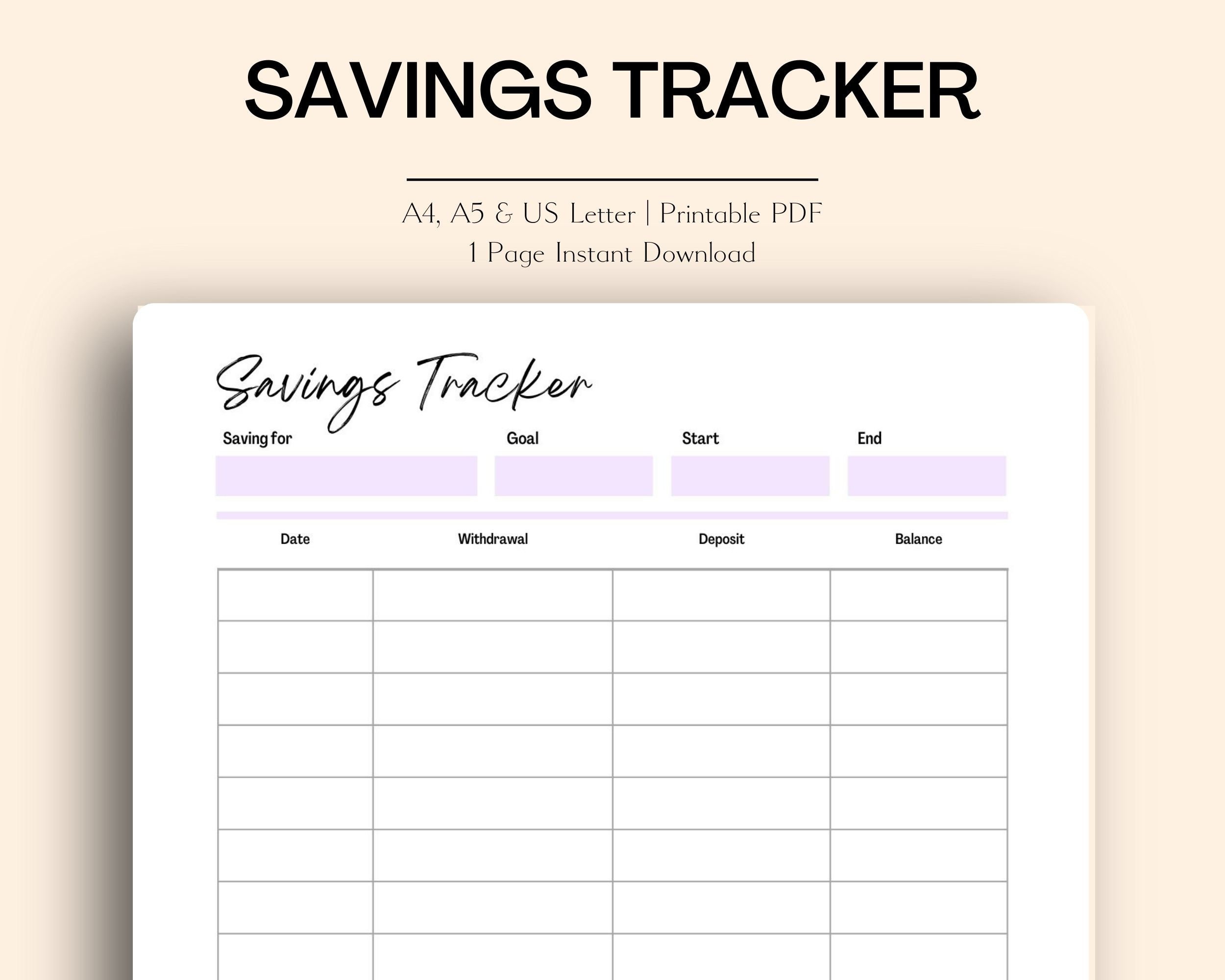 Purple Budget Planner Printable 73 Pages A4 A5 US Letter & - Etsy
