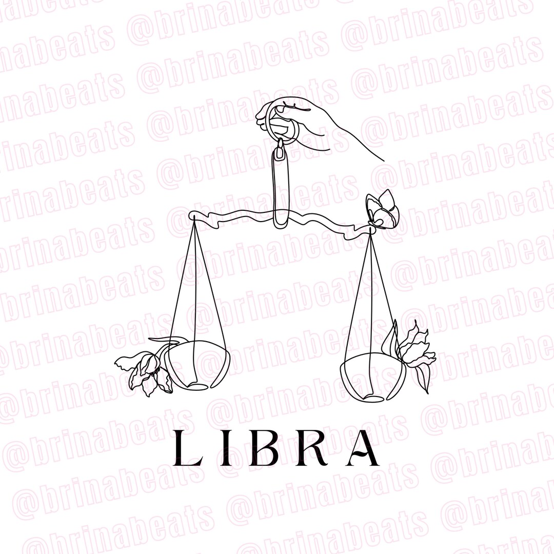 Libra Scale Zodiac Astrology Horoscope Sublimation Print - Etsy