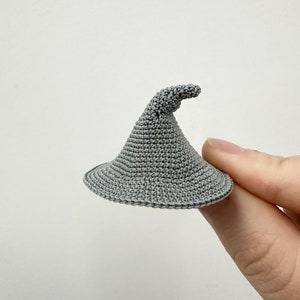 PATTERN - Grey Wizard Inspired Crochet Pattern Miniature Crochet ...