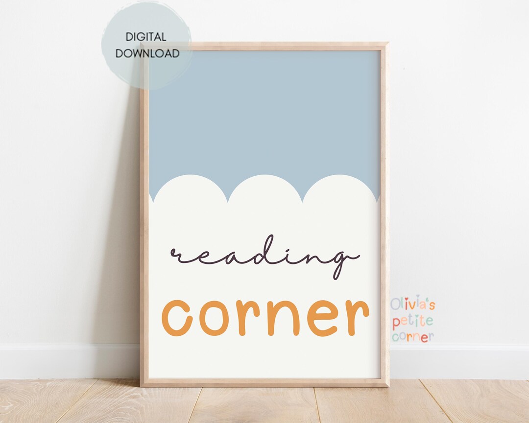 Reading Corner Printable Reading Printable Reading Corner Posters ...