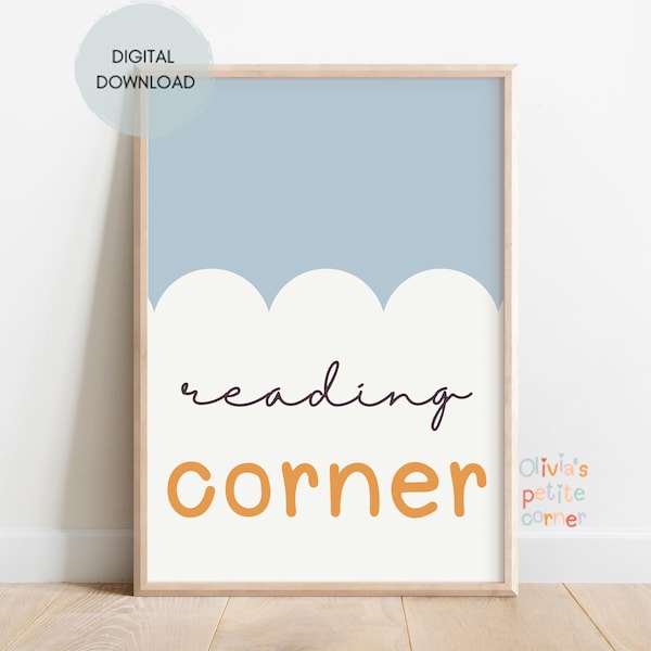 Reading Corner - Etsy