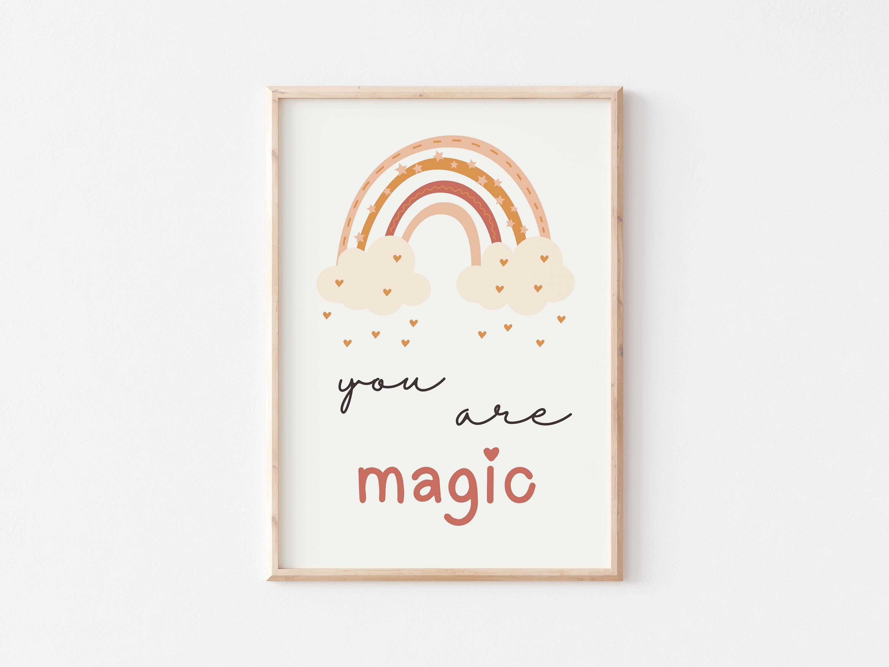 You Are Magic Printable Kids Printable Wall Art Printable Poster Kids ...