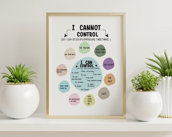 What I Can Control Poster - Etsy