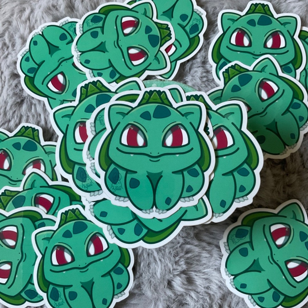 Bulbasaur Vinyl Sticker - Etsy