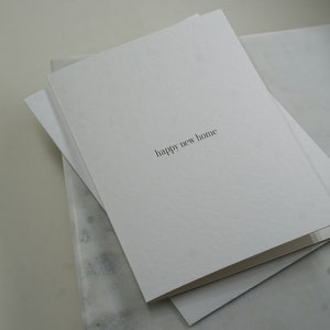 Karte zum Einzug happy new home | Einzug Umzug - Etsy.de