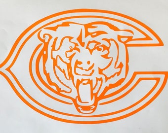 Chicago Bears Decal - Etsy