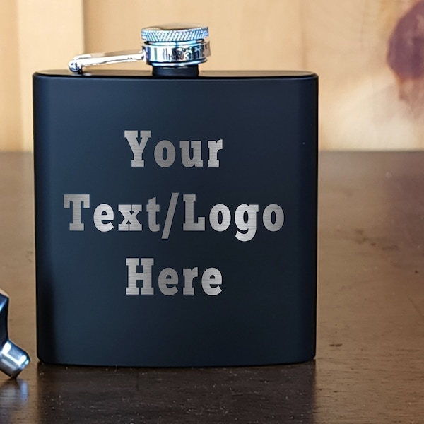 Personalized Flask - Etsy