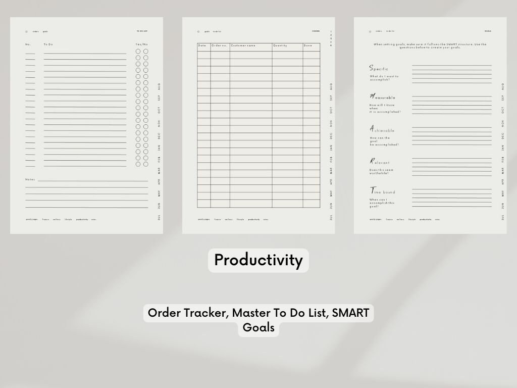 20222023 Hyperlinked Minimalist Digital Planner Goodnotes - Etsy