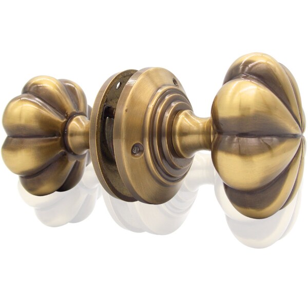 Antique Brass Door Knobs - Etsy
