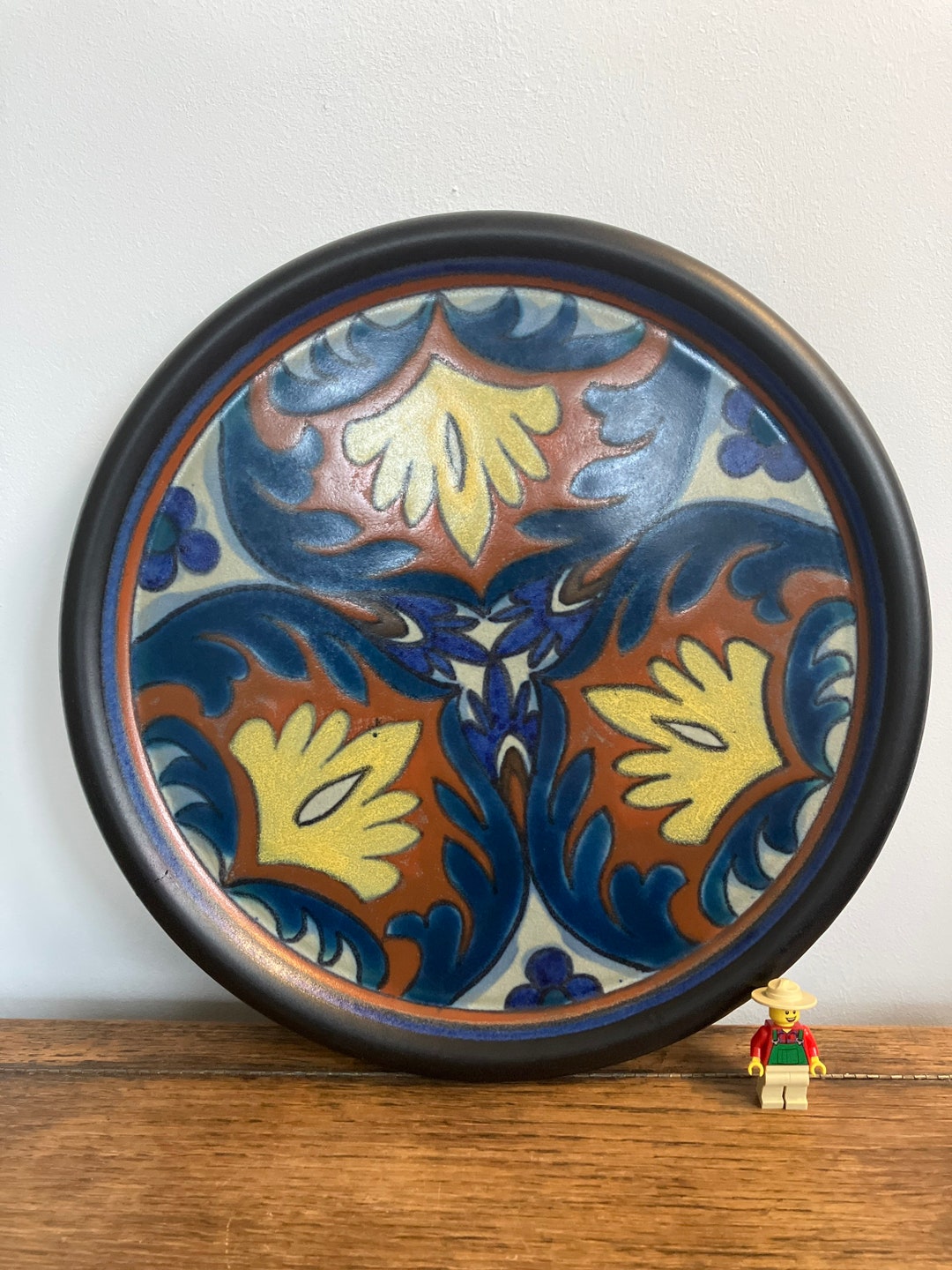 Gouda Pottery Wall Plate From Royal Zuid Holland Decor - Etsy