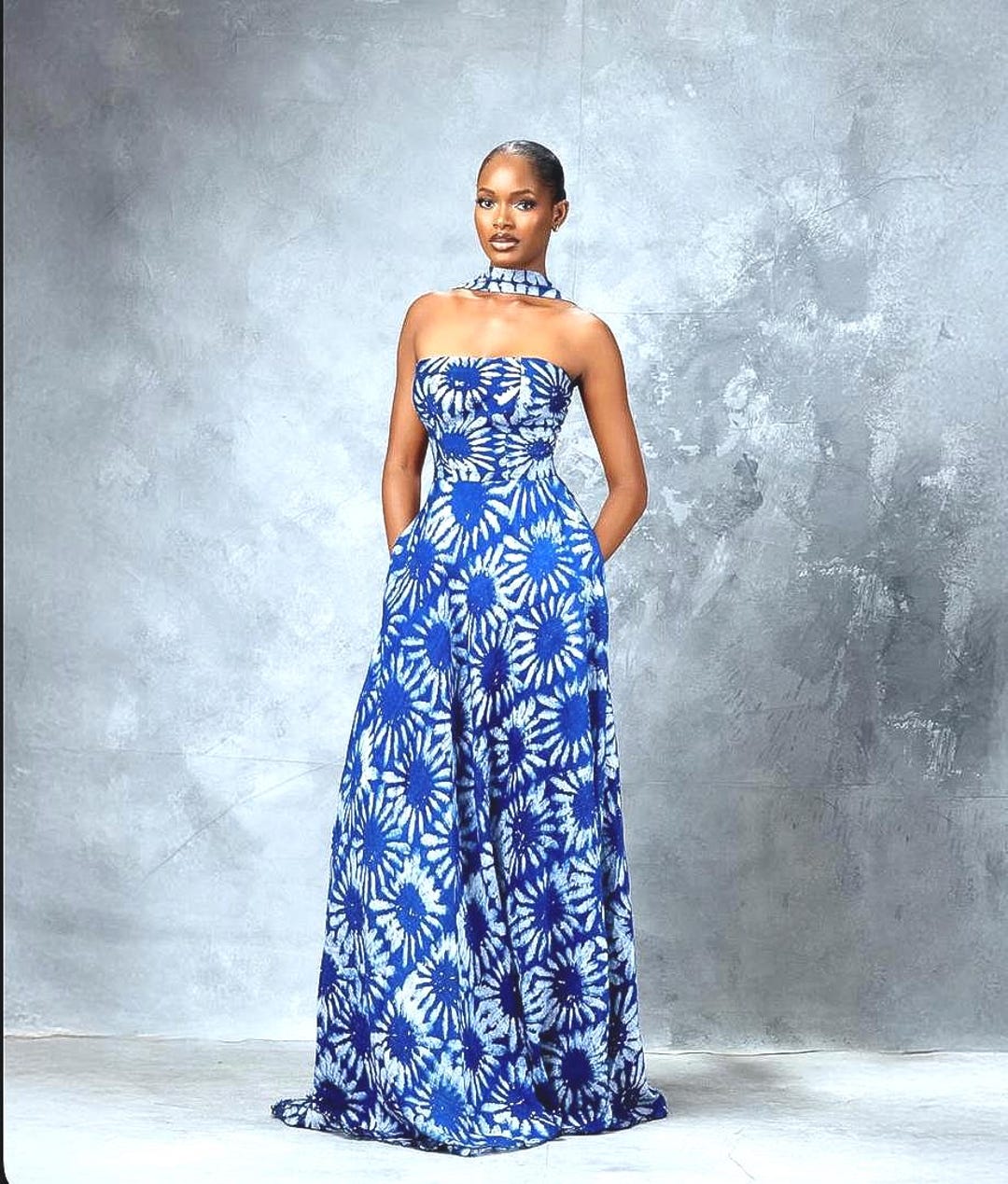 African Print Prom Dress, Ankara Birthday Gown - Etsy