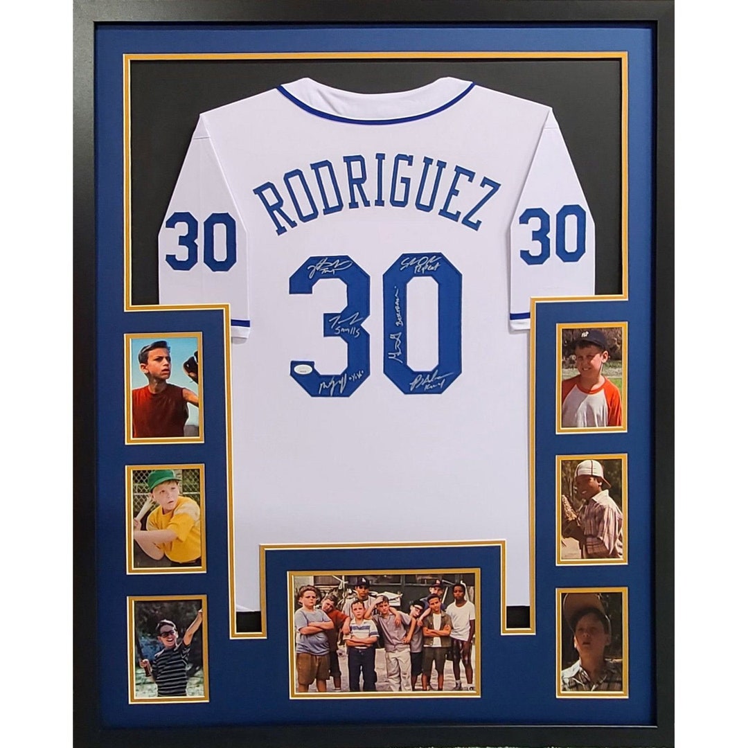 The Sandlot Framed Signed Jersey JSA Autographed by 6 Cast Members - Etsy