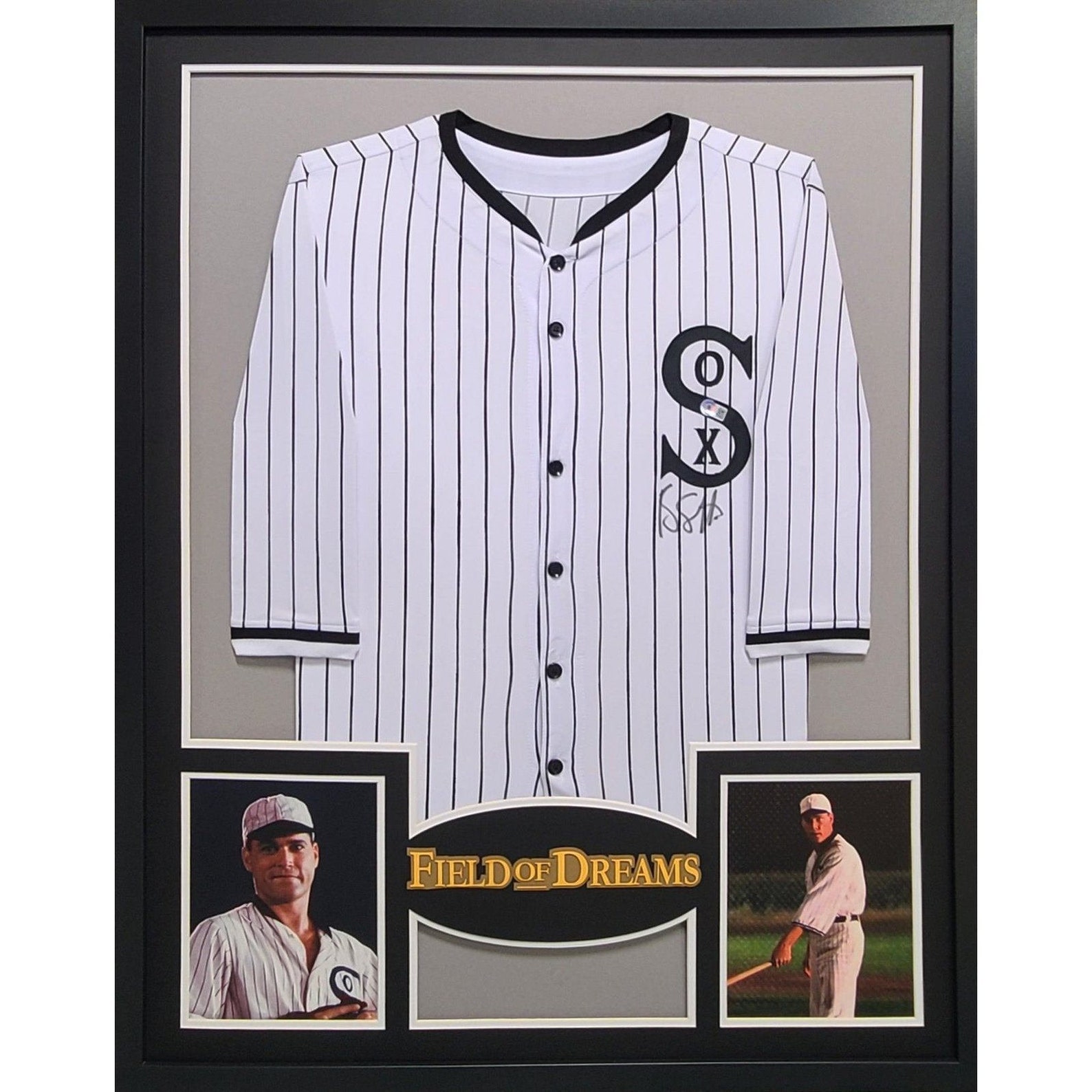 Ray Liotta Signed Framed Field of Dreams Jersey Beckett BAS Autographed ...