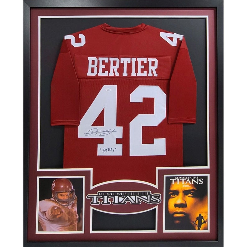 Ryan Hurst Remember the Titans Signed Framed Jersey JSA Autographed - Etsy