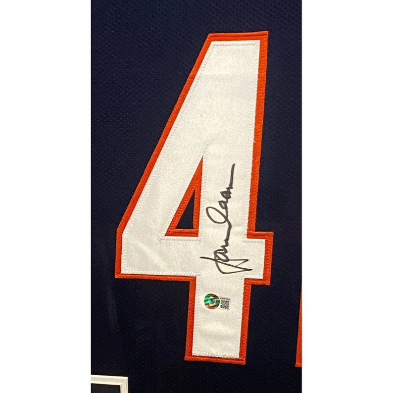 James Caan Signed Framed Brian's Song Jersey Autographed Beckett ...