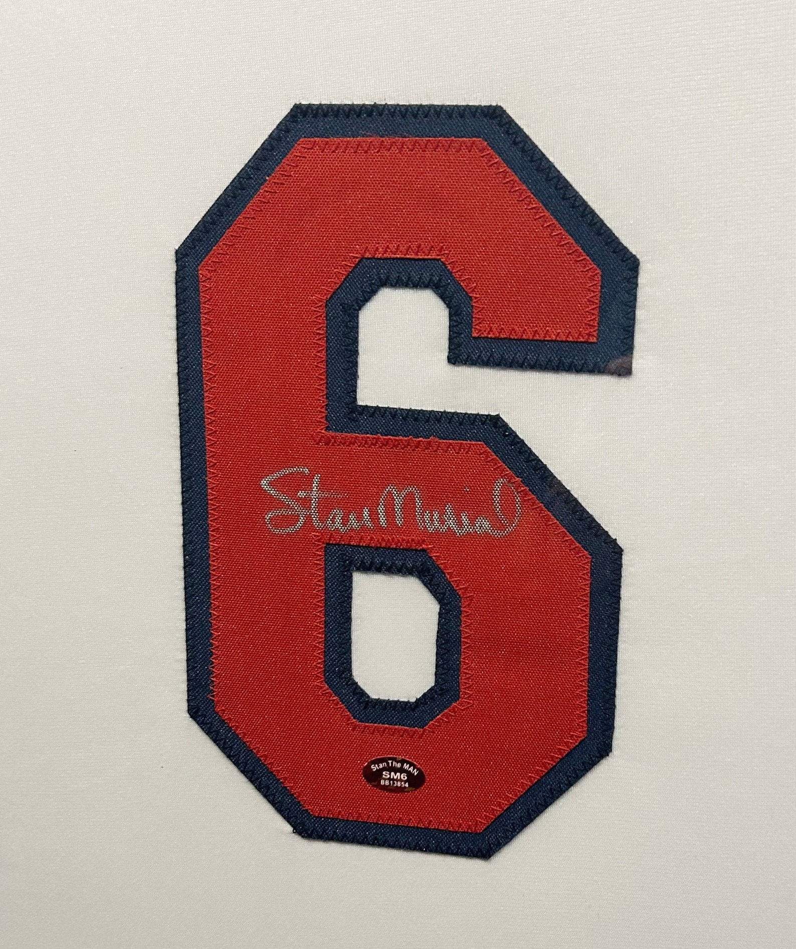 Stan Musial Framed Jersey Musial COA Autographed Signed St. Louis ...