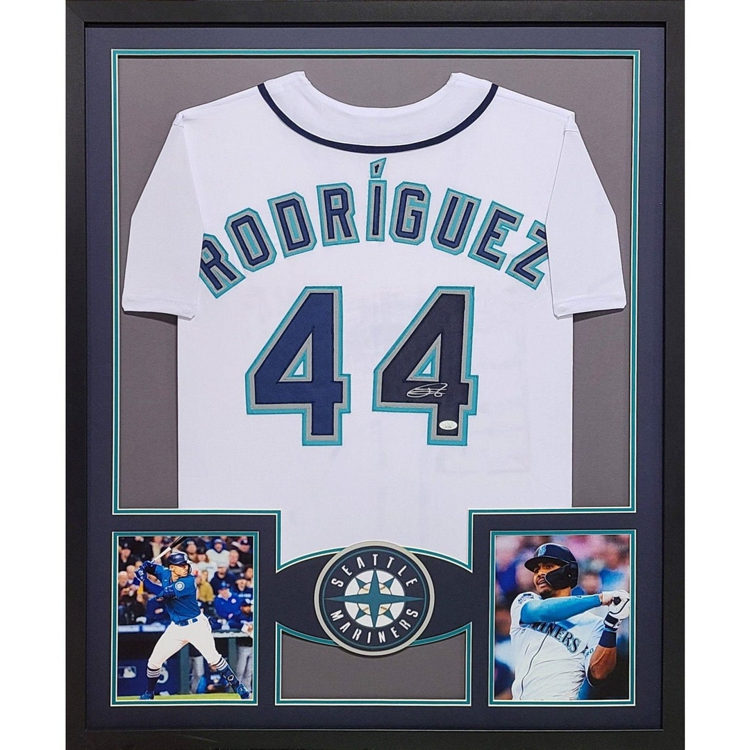 Julio Rodriguez Framed Signed Jersey JSA Autographed Seattle Mariners ...