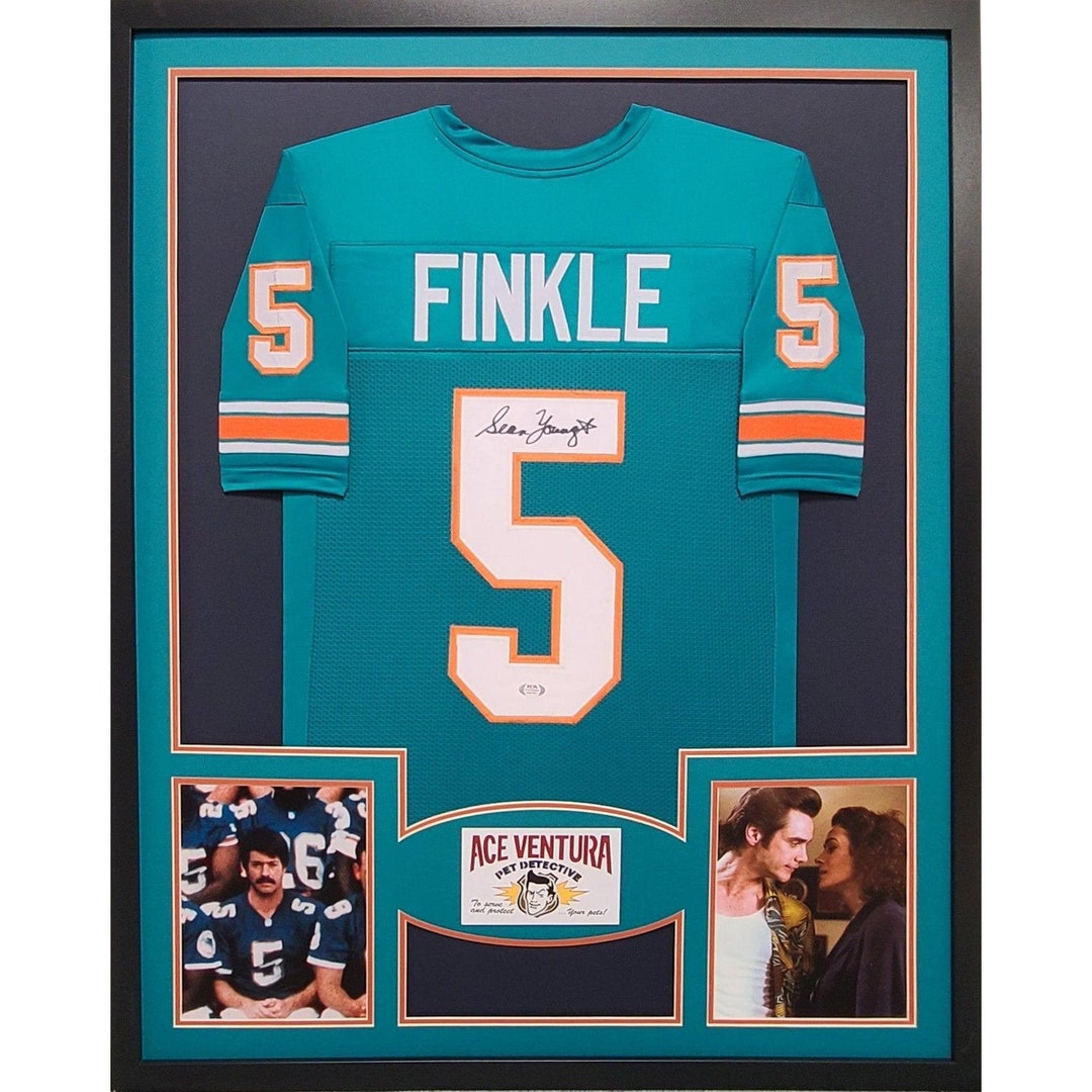 Ace Ventura Sean Young Signed Jersey Framed PSA/DNA Autographed Ray ...