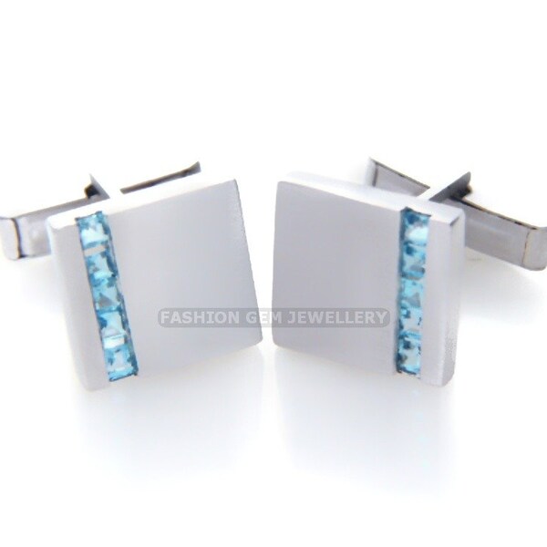 Gemstone Cufflinks - Etsy