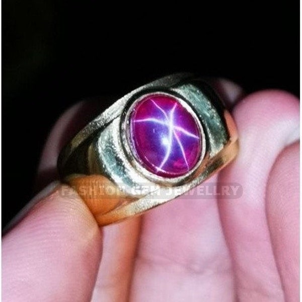 Star Ruby Ring - Etsy