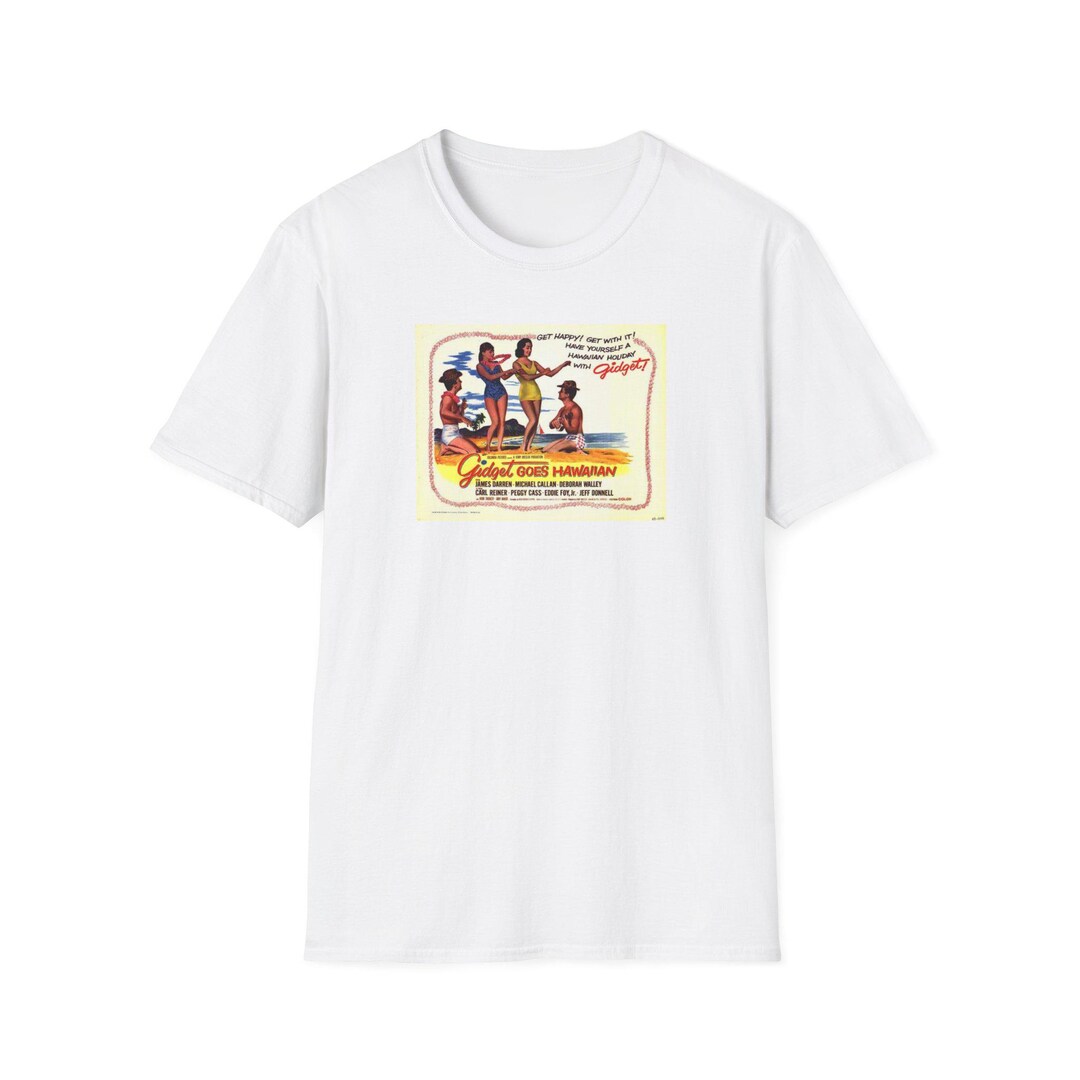 Vintage Classic Movie Poster Gidget Goes to Hawaii Unisex Softstyle T ...