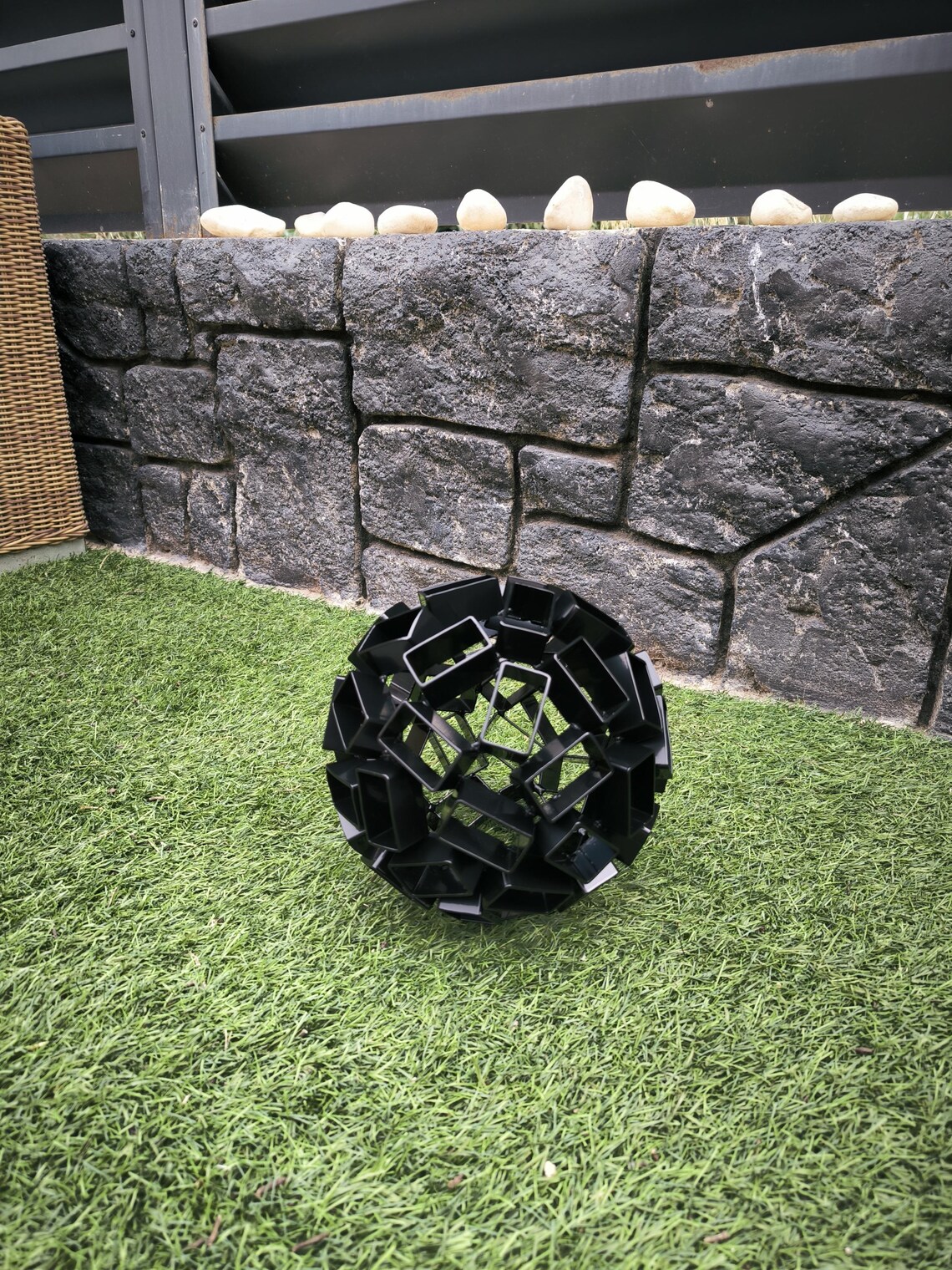 Handmade Modern Metal Sphere Sculpture Decorative Art for Indoor or ...