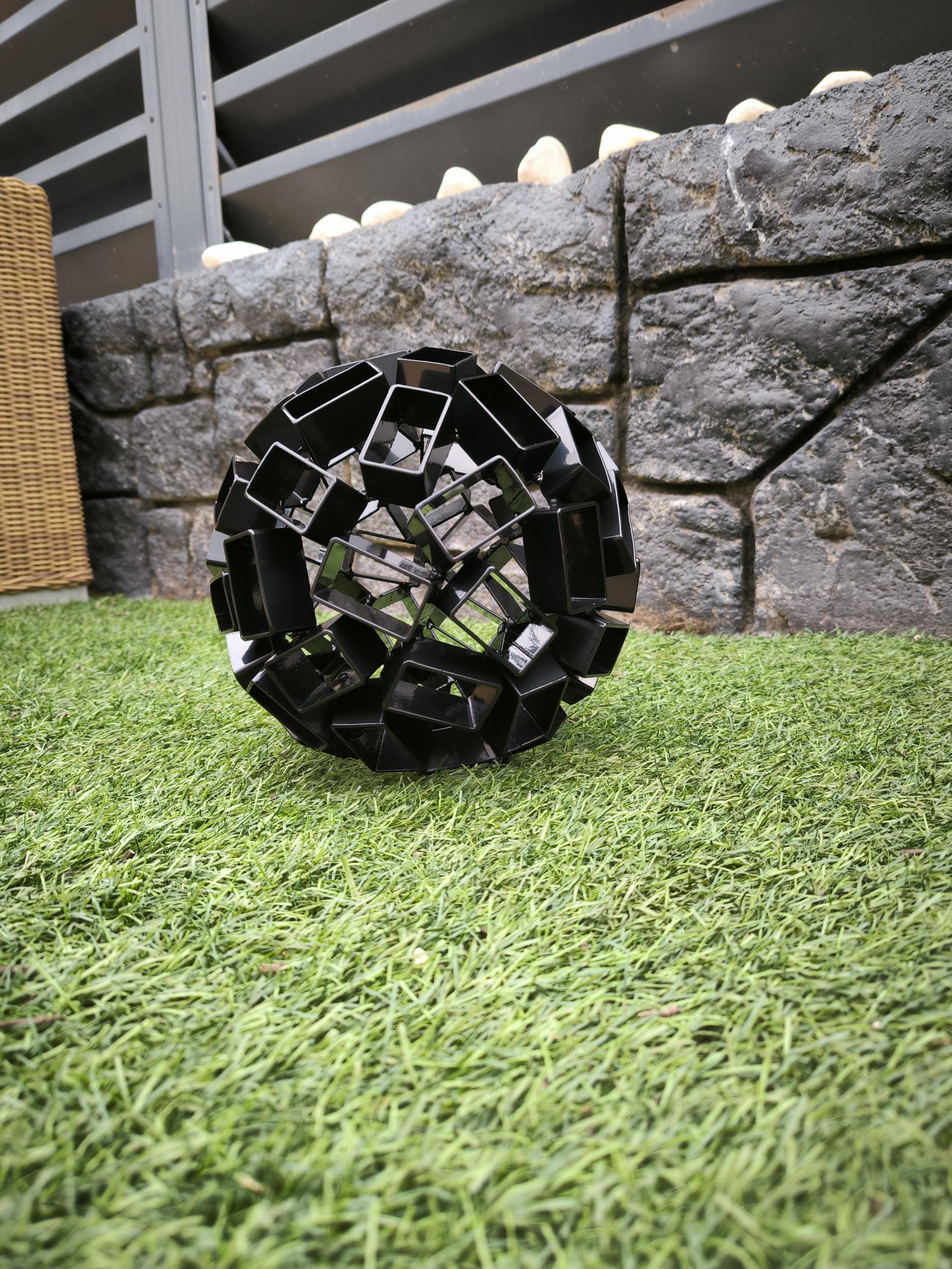 Handmade Modern Metal Sphere Sculpture Decorative Art for Indoor or ...