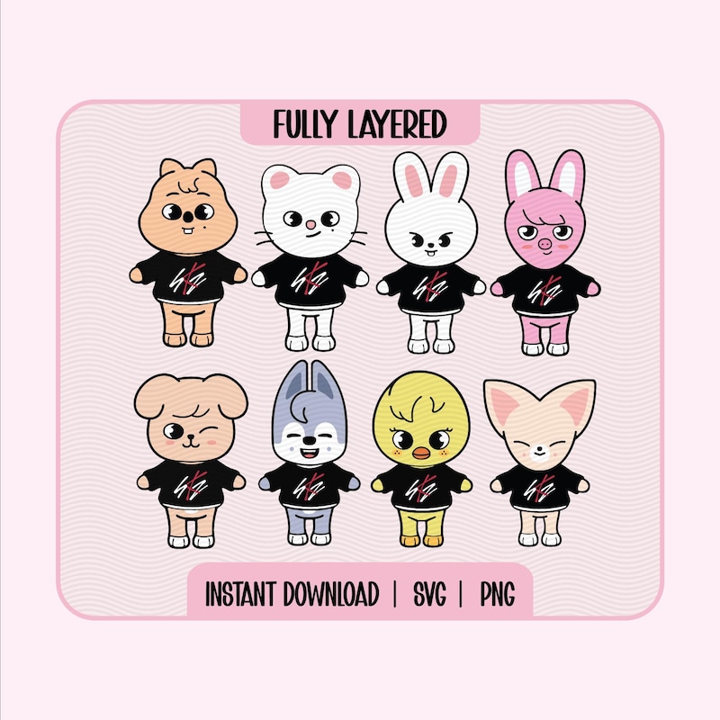 Stray Kids Bunny - Etsy