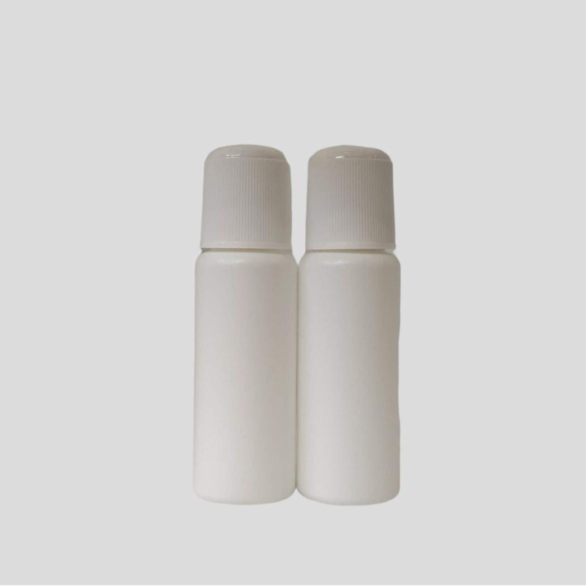 50g Refill White Talcum Powder Bottles (HDPE Plastic) With Screw Top ...