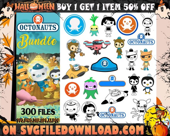 Octonauts SVG Bundle LAYERED Bundles for Cricut Funny Svg - Etsy