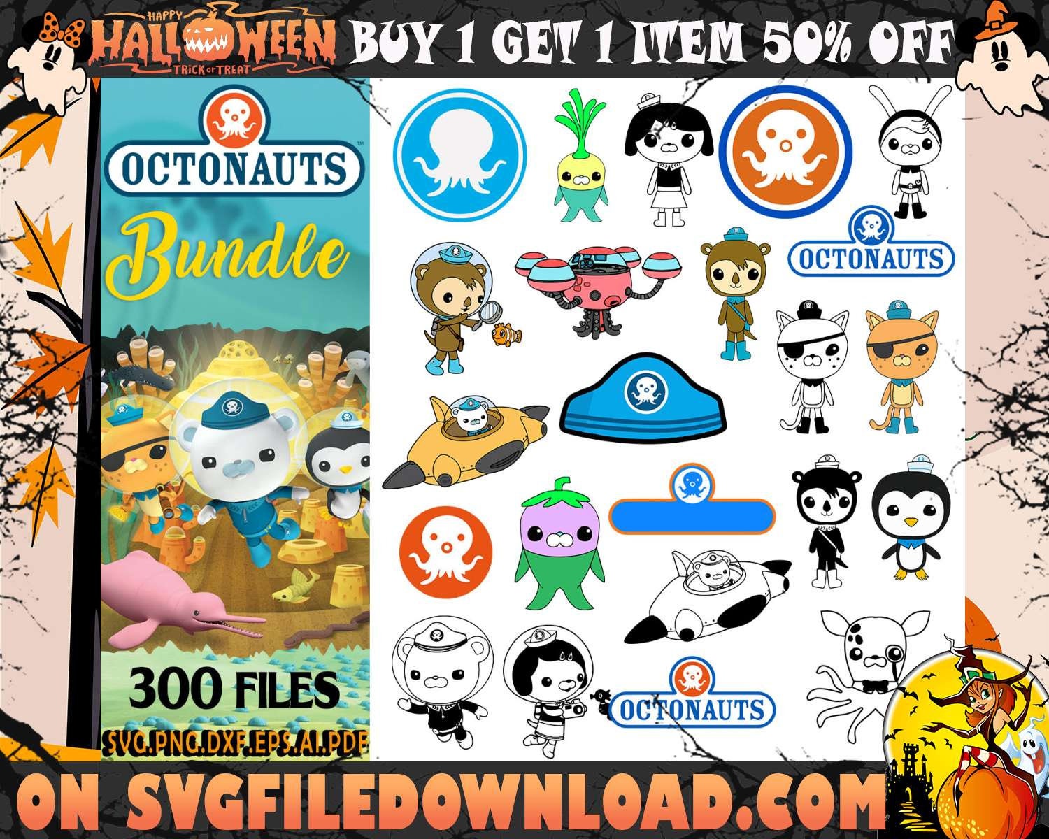Octonauts SVG Bundle LAYERED Bundles for Cricut Funny Svg - Etsy