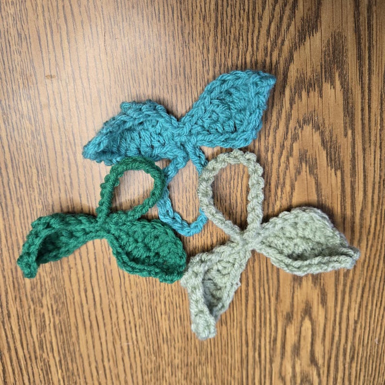 Crochet Headset Attachment Sprout for Broad Headphone Accessory ...