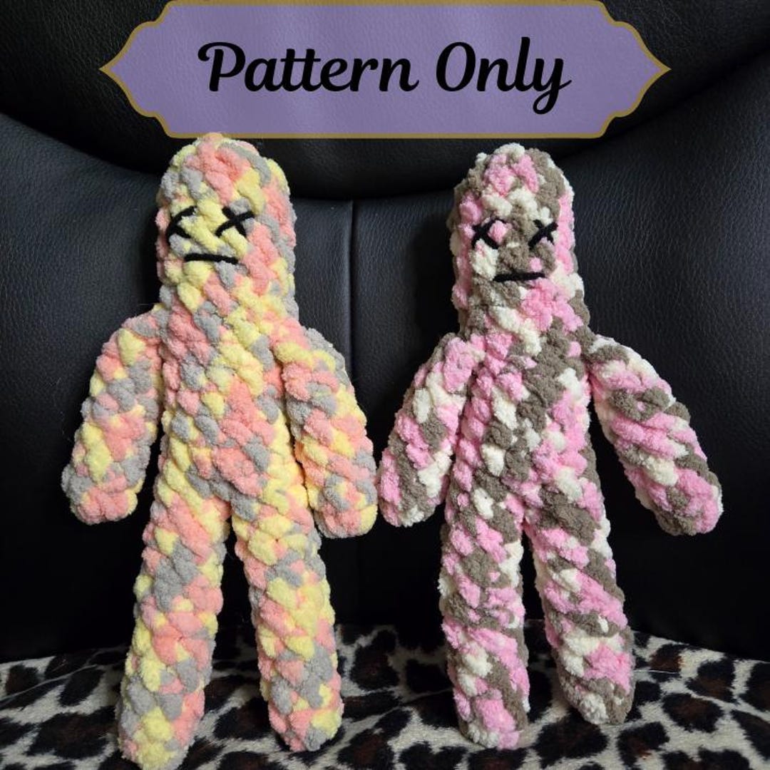 Damn It Doll Crochet Pattern How to Make Crochet Ragdoll - Etsy