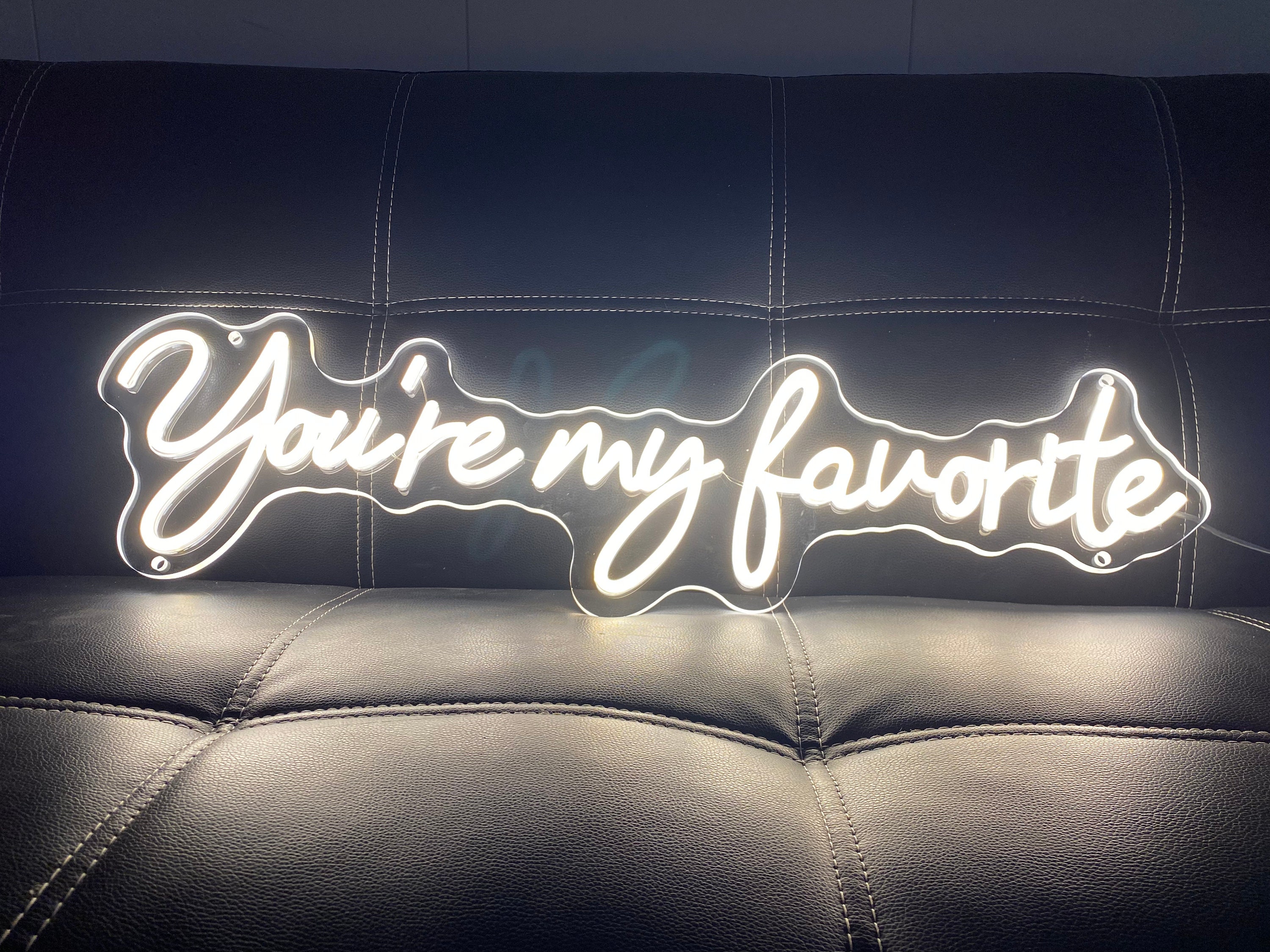 Custom Wedding Neon Sign,you're My Favorite Wedding Neon Sign,wedding ...