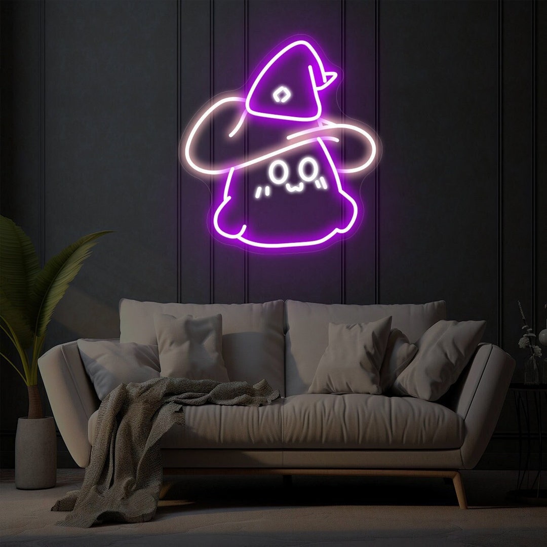 Cute Magician Wall Decor, Holiday Decoration Neon Sign,birthday Gift ...