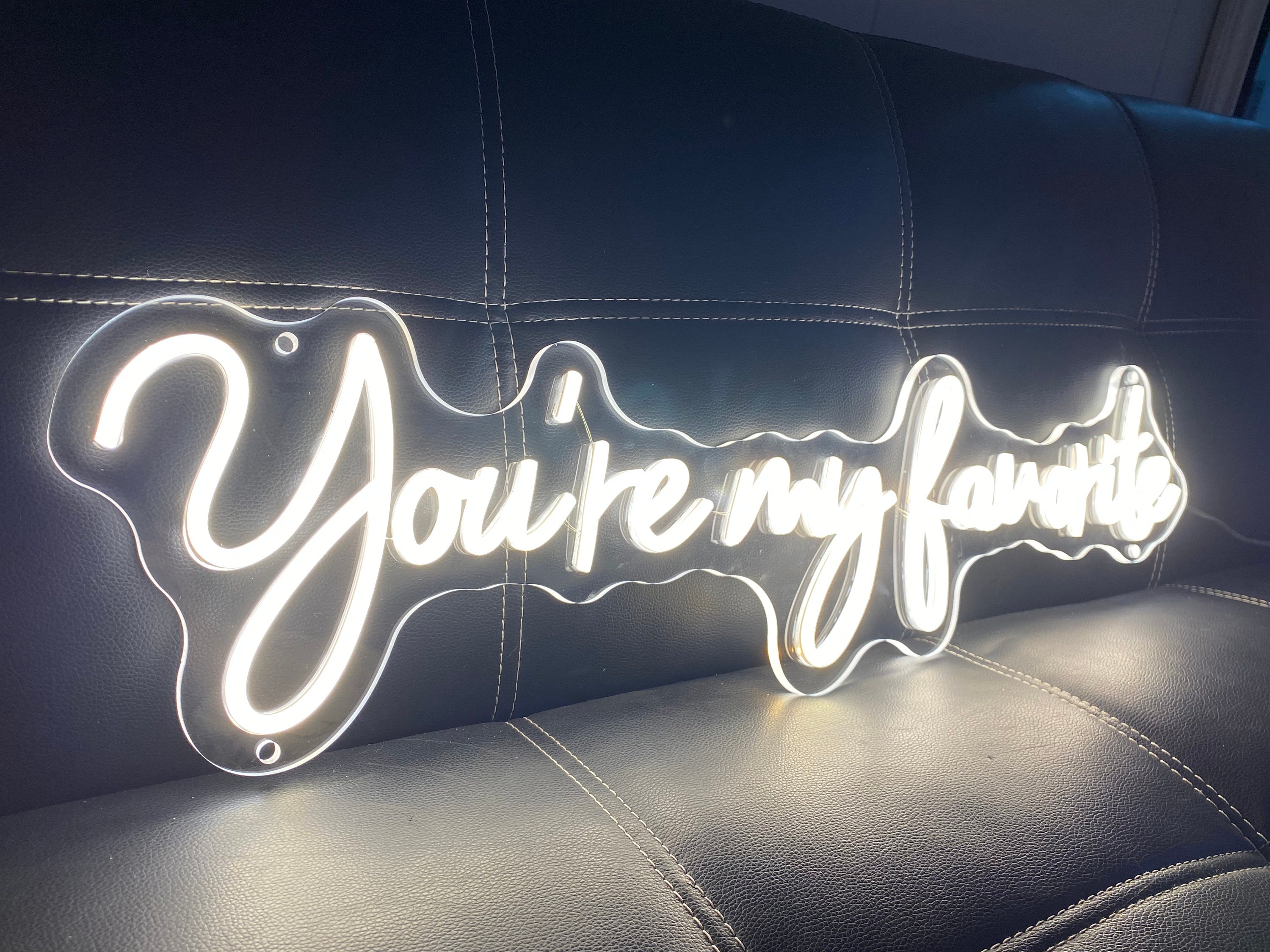 Custom Wedding Neon Sign,you're My Favorite Wedding Neon Sign,wedding ...