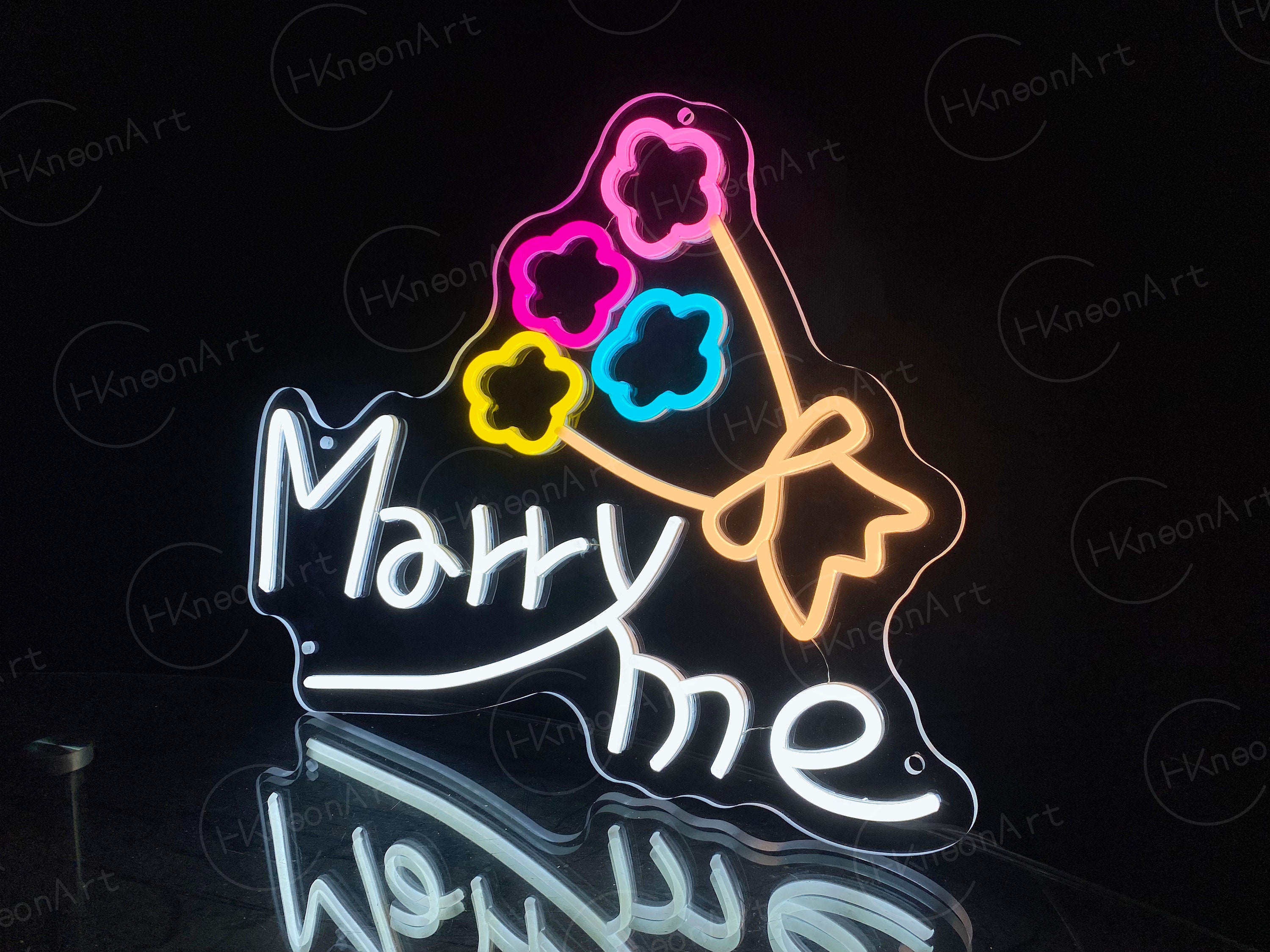 Marry Me Neon Sign,wedding Neon Signs,engagement Party Decor,wedding ...