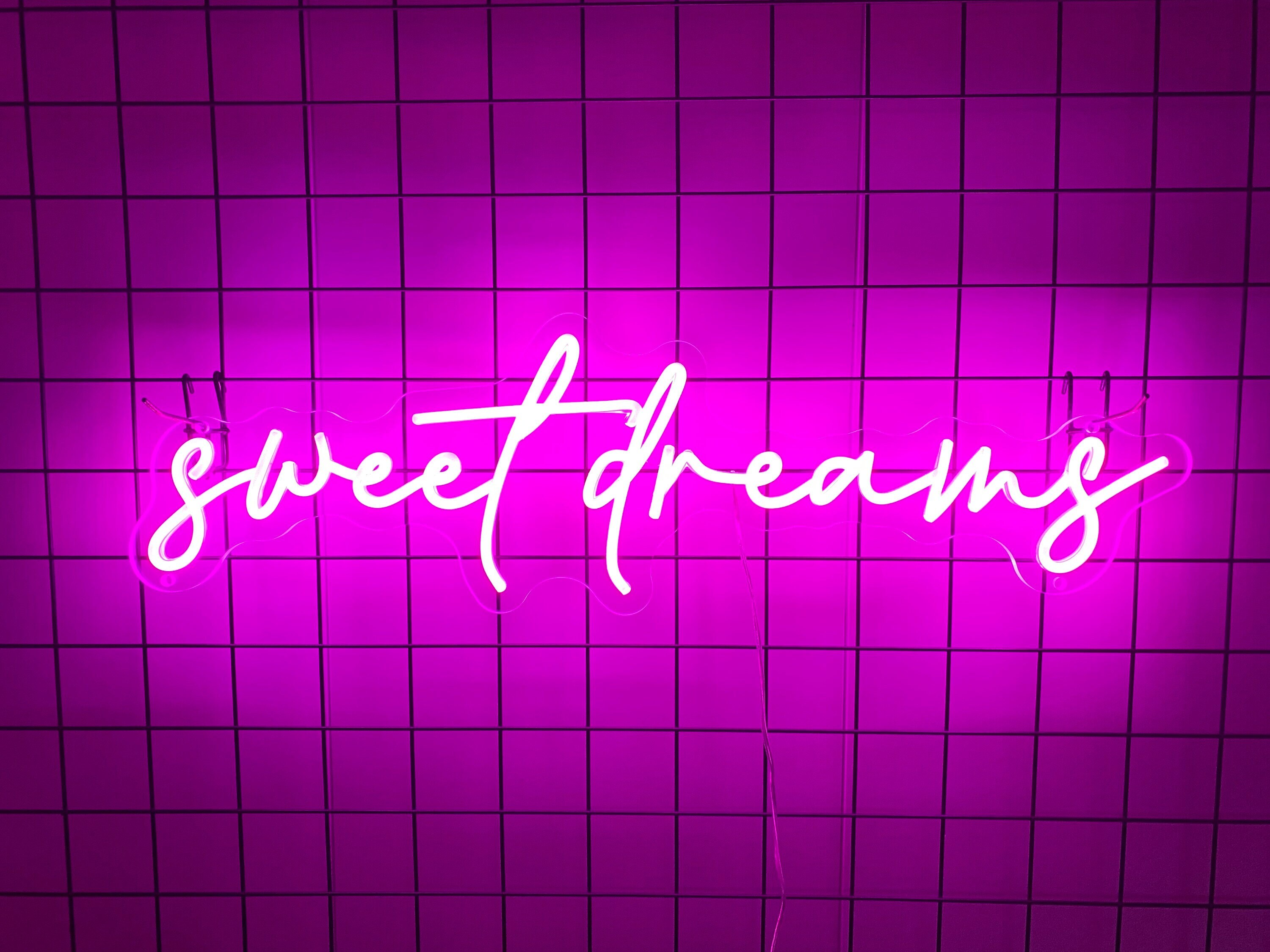 Sweet Dreams Neon Sign, Custom Neon Sign, Bedroom Room Wall Decor, Neon ...