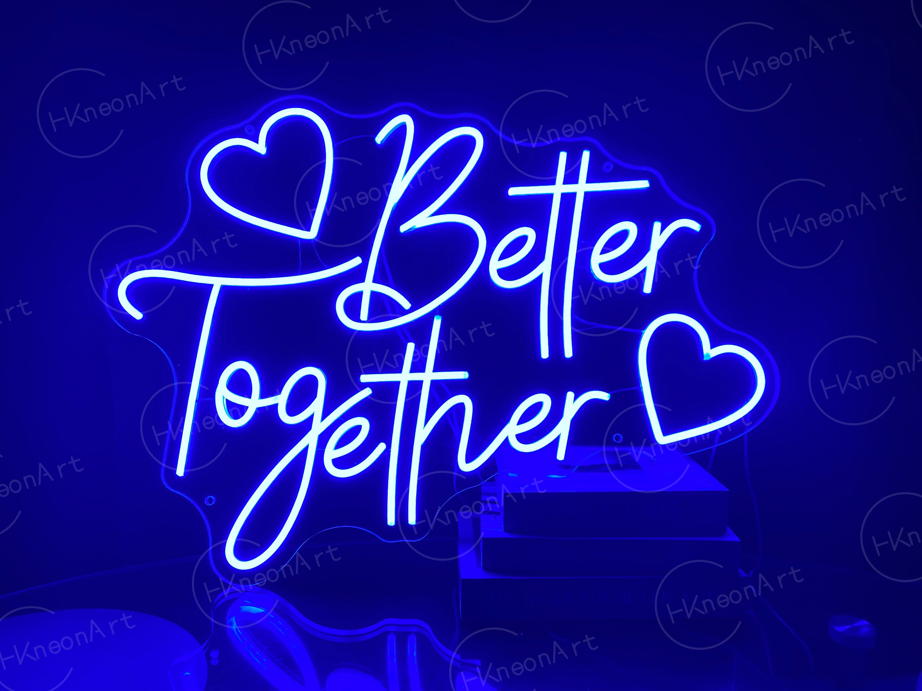 Better Together Neon Sign,wedding Neon Signs,engagement Party Decor ...