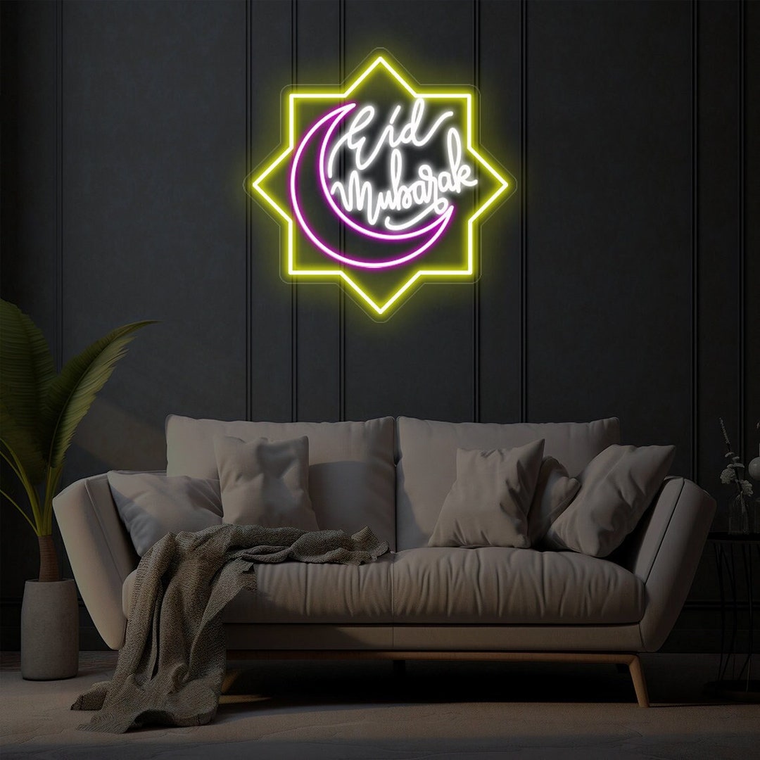 Ramadan Kareem Neon Sign, Eid Mubarak Decor,ramadan Banner,ramadan ...