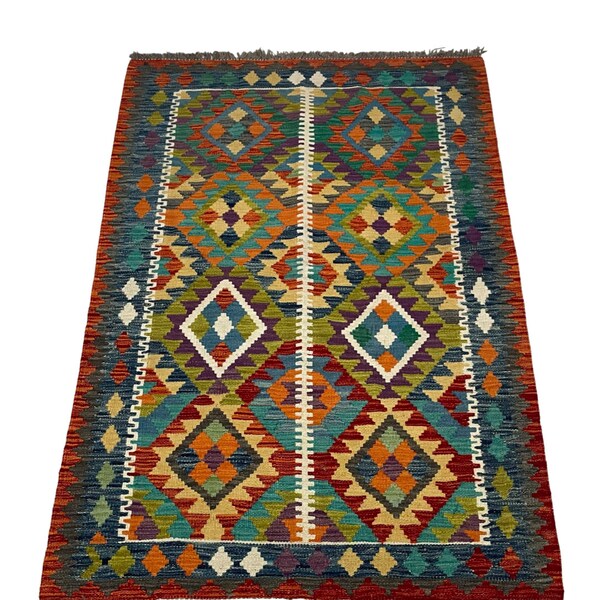 Kilim Ottoman - Etsy