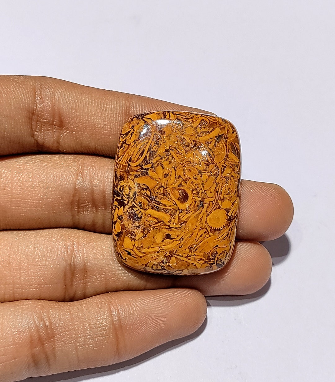 Tiger Skin Jasper Cabochon Natural Tiger Skin Jasper Cabochon Handmade ...