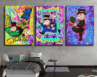 Falling Money Art - Etsy