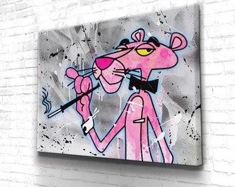 Pink Panther Poster Graffiti - Etsy